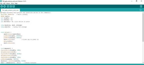 How To Make Arduino Gate System 6 Steps Instructables