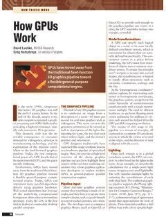 How GPUs Work NVIDIA How Gpus Work Nvidia Pdf PDF4PRO