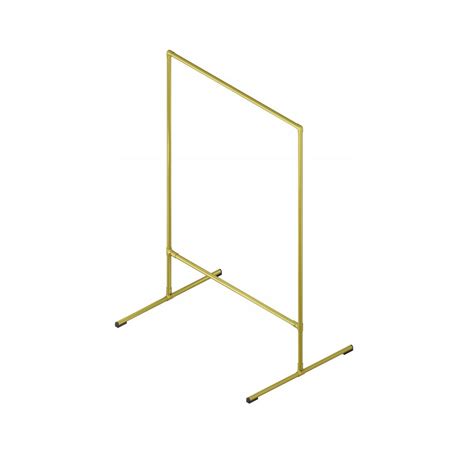 Wieszak StojĄcy Metalowy Na Ubrania Stojak ZŁoty 1x15m Fonger 195266455 Erlipl