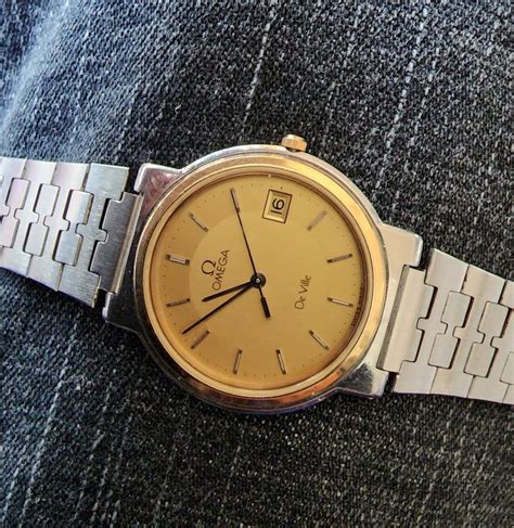 정품 오메가드빌 쿼츠시계 팝니다 세컨웨어 헬로마켓