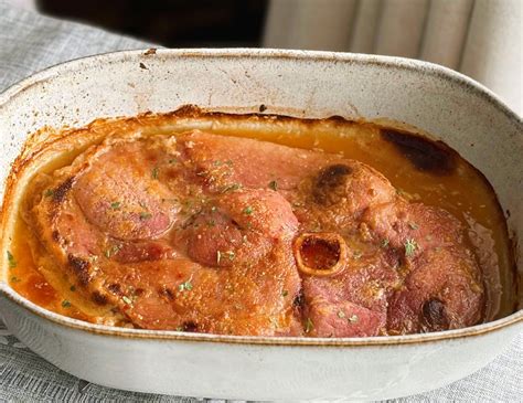 Old Fashioned Baked Ham Steak The English Kitchen