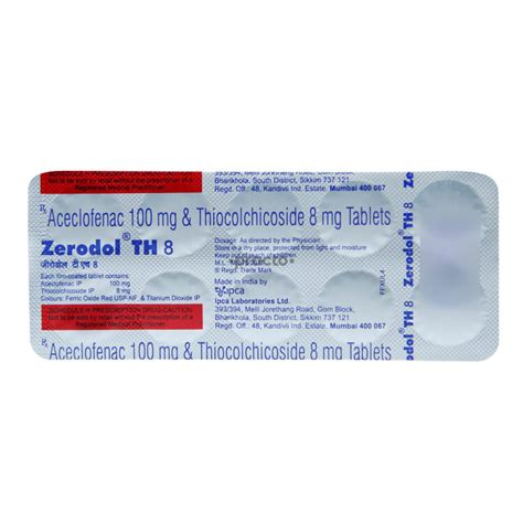 Zerodol Th 1008 Mg Tablet Uses Dosage Side Effects Price Composition Practo