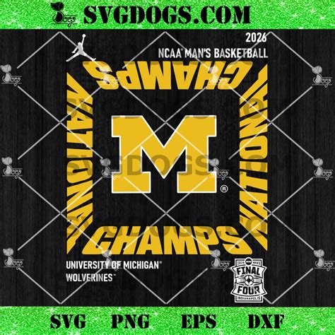 Michigan Wolverines 2026 Ncaa Mens Basketball National Champions