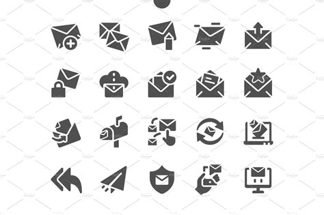 Email Icons Masterbundles