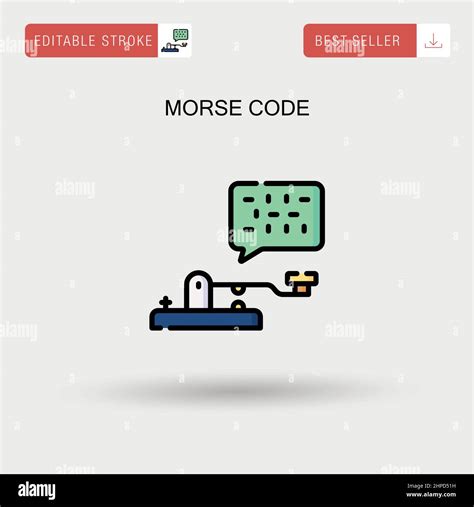 Dot Dash Morse Code Stock Vector Images Alamy