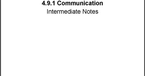 Aqa A2 Computer Science Intermediate Notes Ii Pmt Education