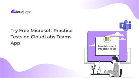 try free microsoft practice tests on cloudlabs teams app