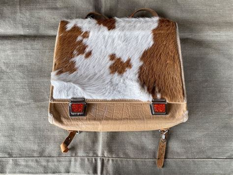 Schöner Vintage Schulranzen Mit Fell Gebraucht In Feldbach Für Chf 35