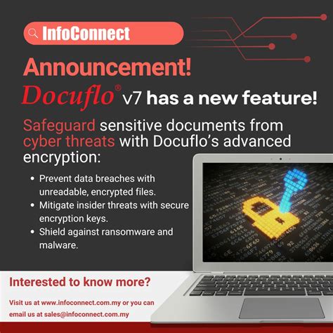 Docuflo Protect Your Data From Breaches Infoconnect Posted On The Topic Linkedin