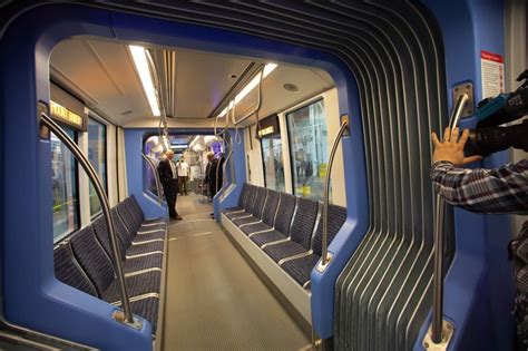 Seattles Sound Transit Unveils New Light Rail Cars With Freedman Seats