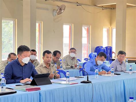 ឯកឧត្តម ឌឹម បូរ៉ា អភិបាលរងខេត្តកណ្តាល បានដឹកនាំកិច្ចប្រជុំពិនិត្យ