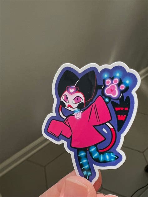 Chibi Kitty Cat Fizzy Sticker Yasaeh