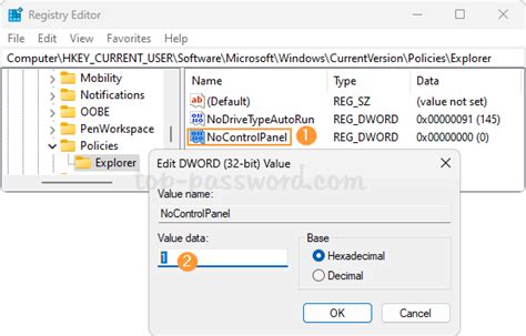 2 Ways To Disable The Settings App In Windows 11 Password Recovery
