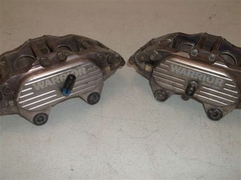 Find 2 Nice Warrior Late Model Front 4 Piston Brake Calipersimca