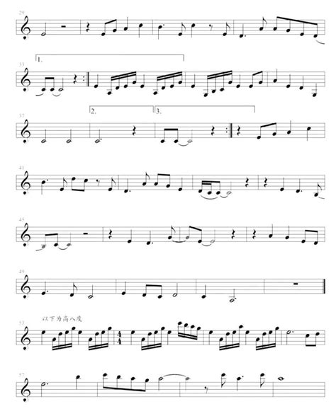 时落叶影小提琴谱子时落叶影钢琴完整时落叶影五线大山谷图库