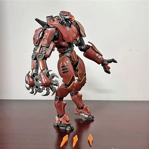 Action Figure Crimson Typhoon Pacific Rim Círculo De Fogo Escala 1 12