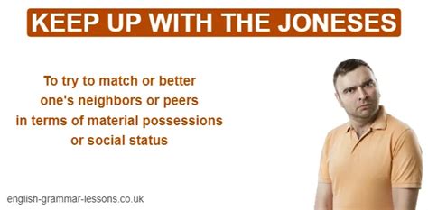 Keep Up With The Joneses