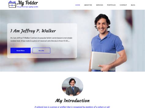 Free My Folder Wordpress Theme Download Blogwings