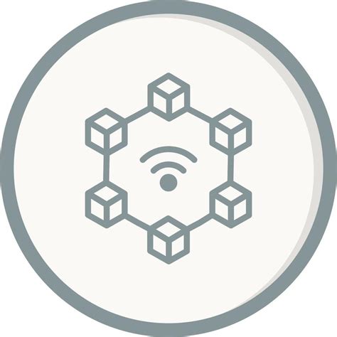 Blockchain Vector Icon 21588662 Vector Art At Vecteezy