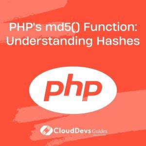 Phps Md5 Function Understanding Hashes