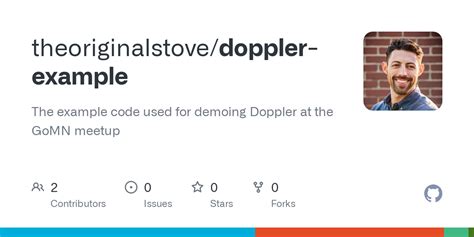Github Theoriginalstovedoppler Example The Example Code Used For