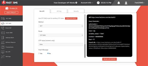 Otp Sms Via Api In India Fast2sms