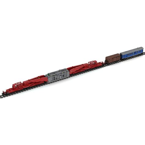 Moc 159781 Uaai 839 Schnabel Car Model Train Series Assembly Building Blocks Set 4806pcs