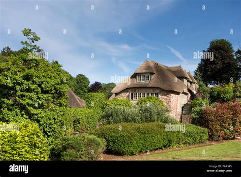 Cockington Village Torquay Devon England High Resolution Stock