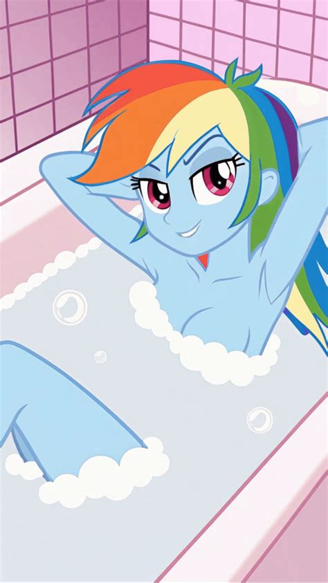 Rainbow Dash Bubble Bath  By Aicelebritywaifu On Deviantart