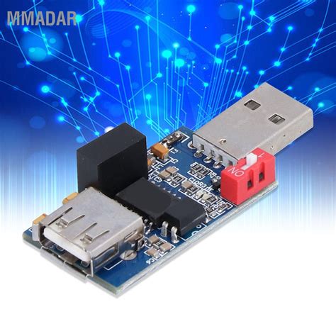 Mmadar Usb Isolator Module Coupling Protection Board Isolation Electronic Component 1500v