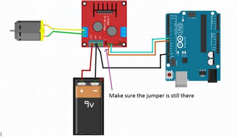 Step By Step On How To Use The L298n Dual H Bridge Driver With Arduino Surtr Technology