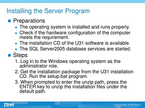 Ppt Netnumen U31 Installing Anduninstalling Powerpoint Presentation