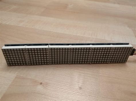 Esp8266 Led Matrix Clock 8 Steps With Pictures Instructables