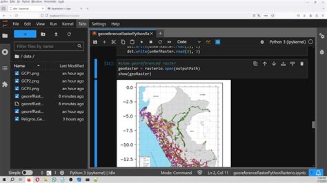 How To Georeference A Image Raster With Python And Rasterio Tutorial