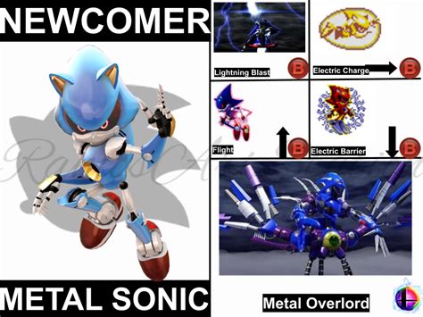 Metal Sonic Smash Bros Moveset By Ramosartstation On Deviantart