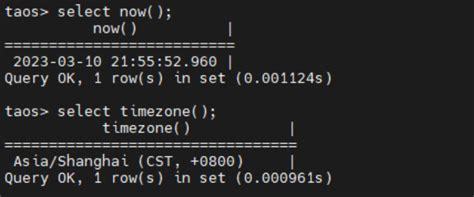 Timestamp 8 Hours Less Than Expect · Issue 20410 · Taosdatatdengine