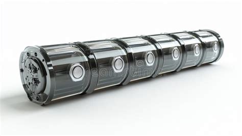 An Ev Battery Module With Cylindrical Cells Stock Illustration