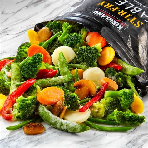 Kirkland Signature Stir Fry Vegetable Blend 55 Lbs Costco