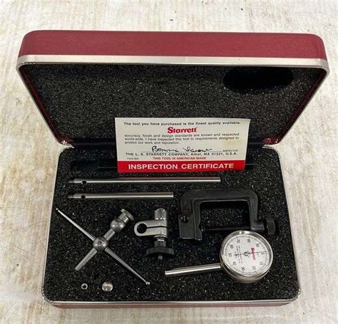 Starrett Indicator New Albrecht Auction Service
