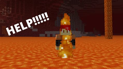 I Fell In Lava Minecraft Hardcore Youtube