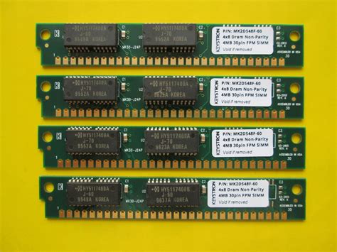 Pamięć Simm 30 Pin 16mb 4x4mb Nowa 10794535122 Oficjalne
