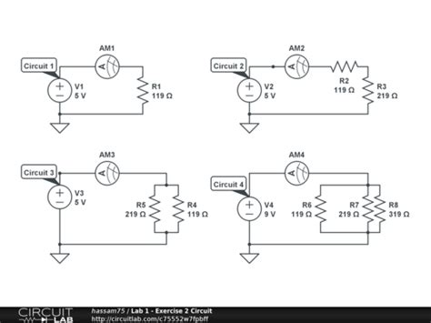 Lab Exercise Circuit CircuitLab