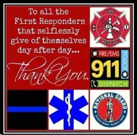 First Responders First Responders Day 1st Responders Appreciation