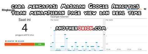 Mengatasi Masalah Google Analytics Page View Tidak Tampil