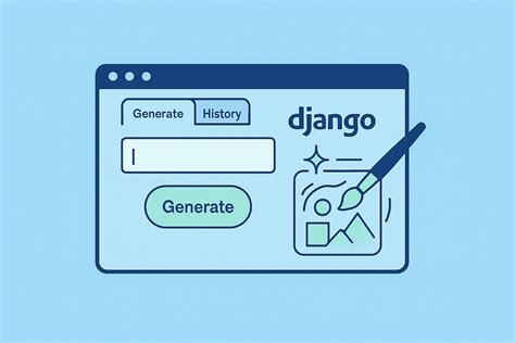 building an image generation web application with django codesignal learn