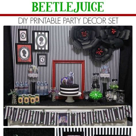 Beetlejuice Decor Etsy