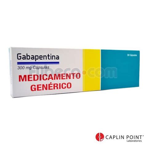 Gabapentina Caplin Caps 300mg C 30 Suelta Fybeca