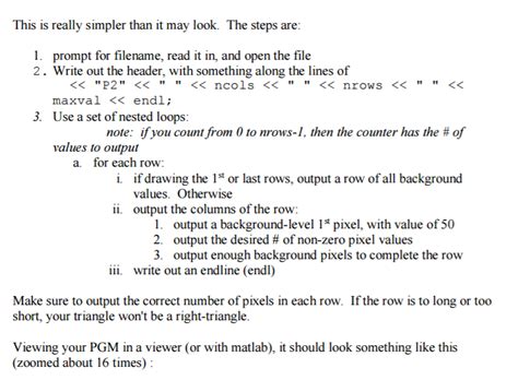 Solved Part 4 Pgm Program Using A Text Editor Not A C
