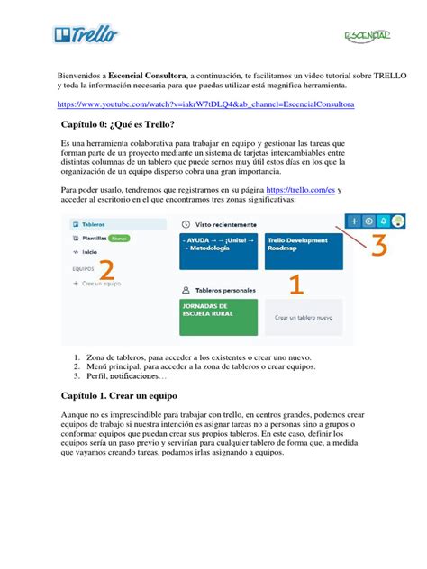 tutorial trello pdf informática software