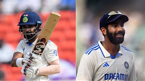 Ind V Eng 2024 Kl Rahul Ruled Out Jasprit Bumrah Returns As Bcci